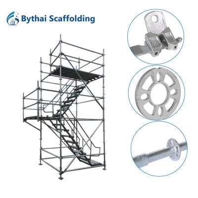 Cina Forza Q235 In acciaio rosetta ringlock impalcatura set per la costruzione industriale staging in vendita