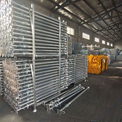 Cina Costruzione Leggera regolabile 2-3.6M Pre Galvanizzato Coppa Manica G Pin Shoring Prop Acro Jacks in vendita