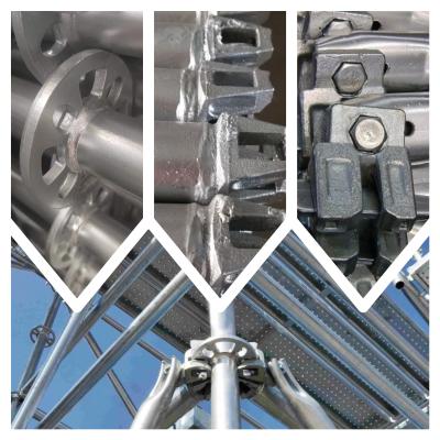 Cina Materiali da costruzione Rosetta Ringlock Componente Verticale Standard Ledger Brace Diagnal in vendita