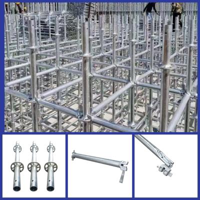 Cina Acciaio per impalcature commerciali Q355 spessore 3,2 mm sistema di chiusura ad anello galvanizzato a caldo in vendita