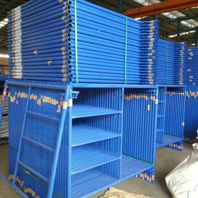 Cina Sistema di impalcatura in acciaio a scalinata a gradini stretti con supporti incrociati in vendita