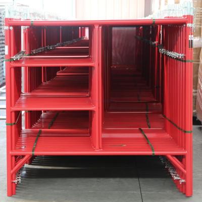 Cina Mobile Rolling Q235 Q355 Hot dip Galvanizzato Metal Arch Frame Con Biljax Stile Blocco in vendita