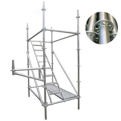 Cina EN12810 Certified Hot Dip Galvanized Q235 Q355 Steel Ringlock Scaffolding System in vendita