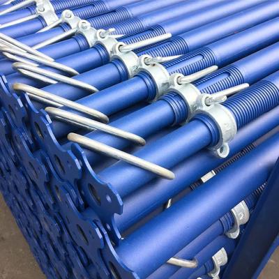 Cina Heavy Duty Formwork Middle East Style Adjustable Acrow Shoring Prop with Swing Nut in vendita