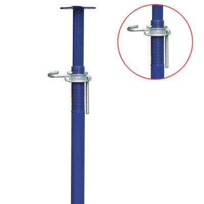 Cina Construction Materials Painted Light Weight Tubular 48/40mm Adjustable Telescopic Prop Jack in vendita
