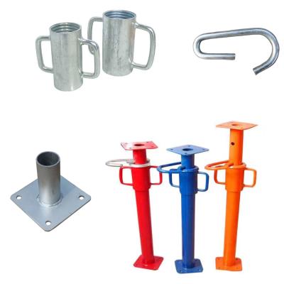 Cina 40/48mm Light Duty Spanish Style Galvanized Shoring Prop with Internal Cup Nut in vendita