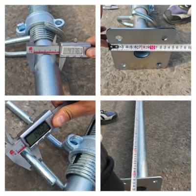 Cina Industrial Construction Formwork Heavy Duty Adjustable Galvanized Acrow Props Shoring Prop in vendita
