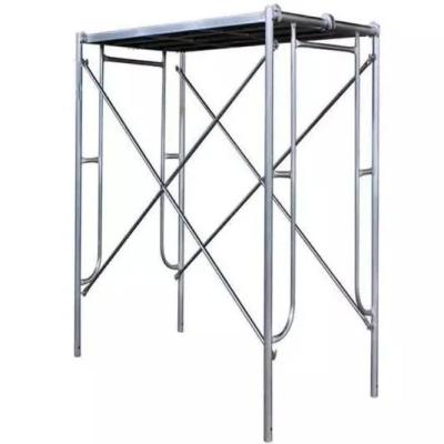Cina In polvere rivestita Q355 Acciaio 5' x 4' Walk Through Frame Scaffolding per alta flessibilità e servizio OEM in vendita