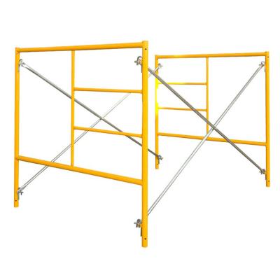 Cina Versatile Blue Q235 Steel Mason Frame Scaffolding con rivestimento pregalvanizzato Design leggero in vendita