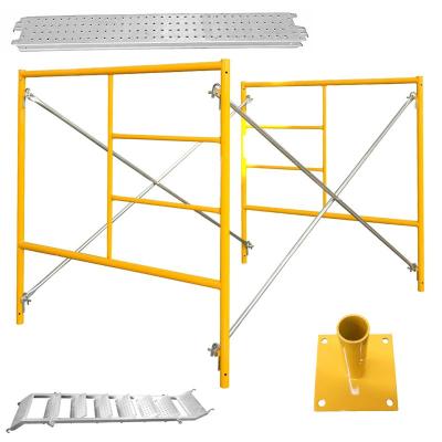Cina Versatile Blue Q235 Steel Mason Frame Scaffolding con rivestimento pregalvanizzato Design leggero in vendita