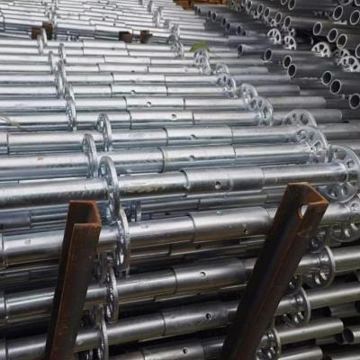 中国 Stable and Secure Q235 Steel 48mm Diameter Scaffolding Ringlock Base Collar 販売のため