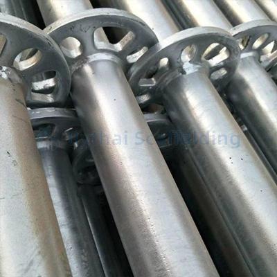 中国 Stable and Secure Q235 Steel 48mm Diameter Scaffolding Ringlock Base Collar 販売のため