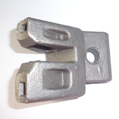Cina Robust Q355 Steel 3.2mm Hot-dipped Galvanized Ringlock Brace Head with Q235 Steel Rosette Construction in vendita