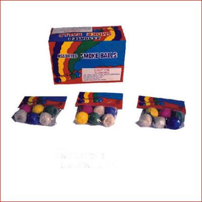 China celebração colorida dos fogos-de-artifício do brinquedo da bola de fumo para o casamento pary, 17*11*8.5cm à venda