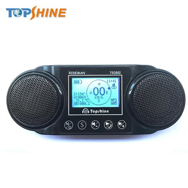 GPS Music Bicycle Computer with Share WiFi Hotspot Stereo Speaker