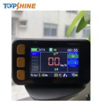 China General Protocol Electric Bike Speedometer GPS LCD Display With Bluetooth RFID System for sale