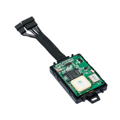China Cuttable Fuel Sensor 4G Cat1 GPS Tracking Device With OBD Connector for sale
