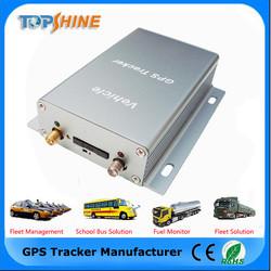 China Vehicle GPS Tracker with Support 2 Fuel tank Crash sensor Free GPS Tracking software for sale