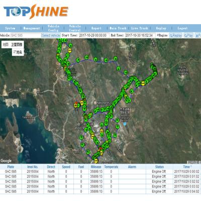 Китай OEM Obd2 GPS отслеживая отслежыватель OBD прибора отсутствие ежемесячной платы с излишек сигналом тревоги скорости продается