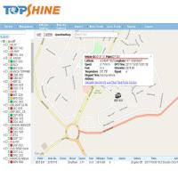 China Fleet Tracking Solution GPS Vehicle Tracker with Two way communication for sale