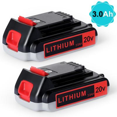 China 20V MAX Cordless Power Tool Battery Pack with 3.0Ah Capacity for sale