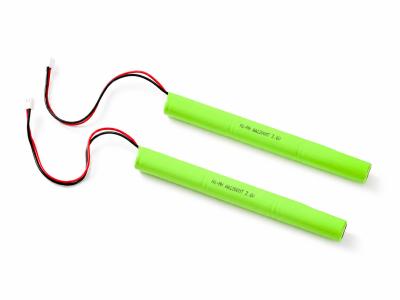China 1200mAh 3.6V Ni-MH Battery with Custom Cable & Connector for NiMH Battery Pack Applications for sale