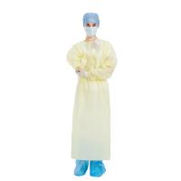 China Disposable SMS Level 2 Isolation Gown 120x140cm CE ISO13485 for sale