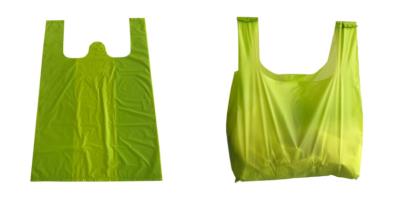 China Eco friendly PLA compostable disposable shopping bag biodegradable for sale