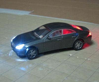 China model color car(with light)--miniature scale car 1:150 ,architectural model cars,model lighted cars,building model  cars for sale