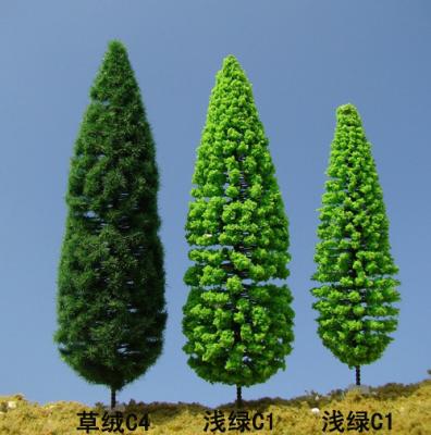 China pinheiros falsificados---árvores modelo, árvores artificiais diminutas, materiais do modo, árvores falsificadas à venda