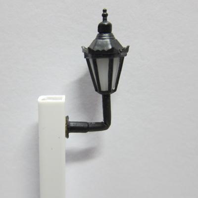 China 1：150 wall lamppost,scale miniature 1:150 lamppost,architectural model lamp post,model light,1:100 wall lights for sale