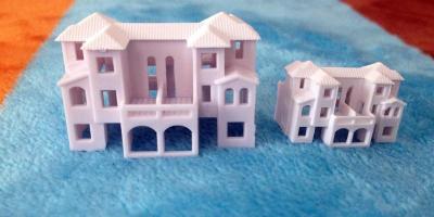 China casa de campo modelo------o praetorium modelo, modelo arquitectónico, quinta modelo, ABS ajardina à venda