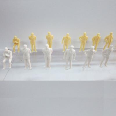 China figuras do branco do 1:50--escale povos, povos modelo arquitectónicos, figuras unpainted, figuras do ABS à venda