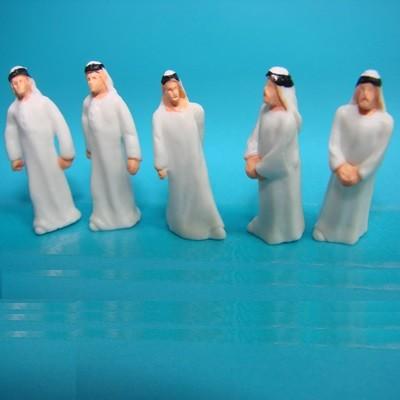 China Figuras árabes do 1:50-----escale figuras, povos modelo arquitectónicos, figuras árabes pintadas à venda