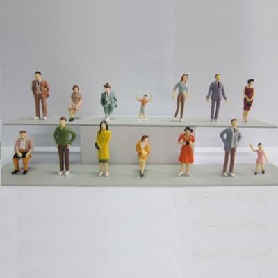 China figuras da cor do 1:30--as figuras modelo, escala figuram, povos modelo plásticos, figuras pintadas do ABS à venda