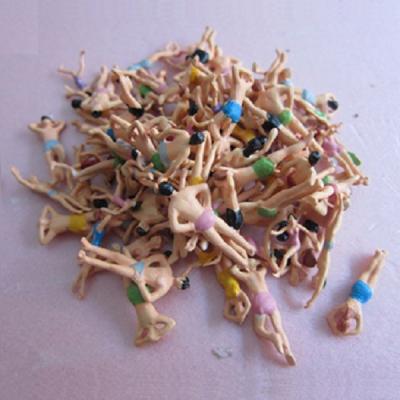 China 1:75 swim figure---color figure,painted figures,scale figures, model figures,ABS people for sale