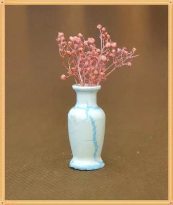 China vaso de flor modelo, escultura modelo da escala, potenciômetros de flor diminutos, vasos de flor do ABS, 1:20,1: 25 à venda