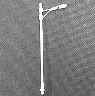 China model metal lamppost, single head lamp,architectural model lamp,model material,model stuff for sale