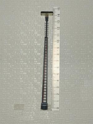 China HO model metal street lamppost,1:150 scale street light, 1:87architectural model lamp,model materials à venda