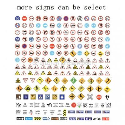 China New mini model products: Road signs 01-no light à venda