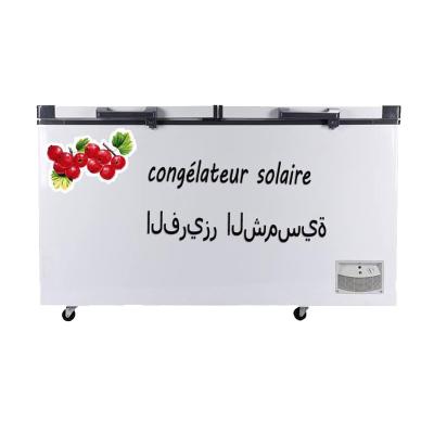 Cina Low Energy Consumption 500L Horizontal Chest Lab Freezer With 24v Power in vendita