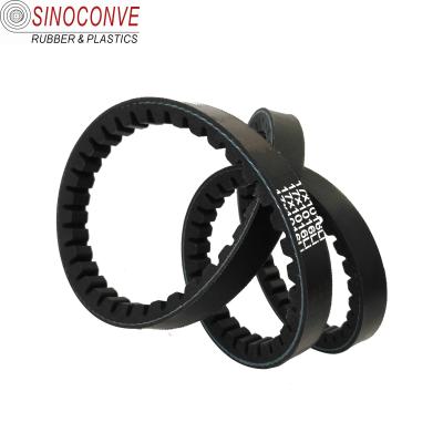 Cina Intervallo di temperatura da -50 °C a 120 °C Ventilatore automatico Rubber Raw Edge Cogged Belt ISO1813 Conduttore statico in vendita