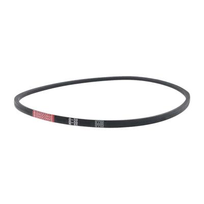 China Canvas de algodão de poliéster tecido exterior industrial de borracha envolta V Cinturão para máquina à venda