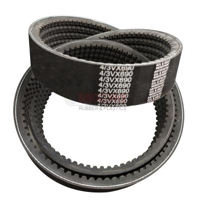 Cina Trasmissione di potenza resa facile con poliestere corda dura rinforzata gomma Cogged V-Belt in vendita