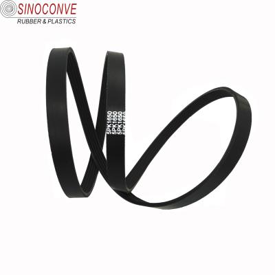 Cina Motore di auto cintura di ventilatore in gomma nera a micro nervatura 4PK/865 con eccellente resistenza al calore in vendita