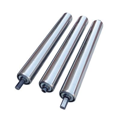 China 10KG Red Standard Steel Belt Conveyor Rollers for Mining Conveyor for sale