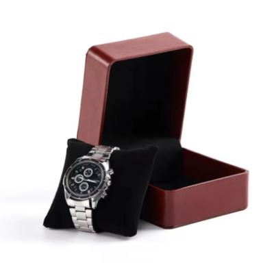 China Fashion Flip PU Leather Watch Box Cases Luxury Watch Packaging Boxes for sale