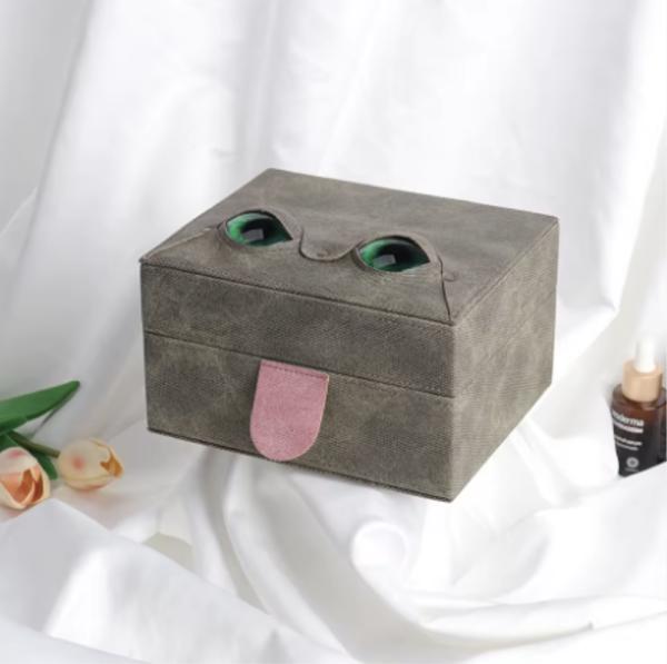Quality Special Cute Leather Jewellery Organiser Storage Case Gift Boxes CE ISO14001 Approved for sale