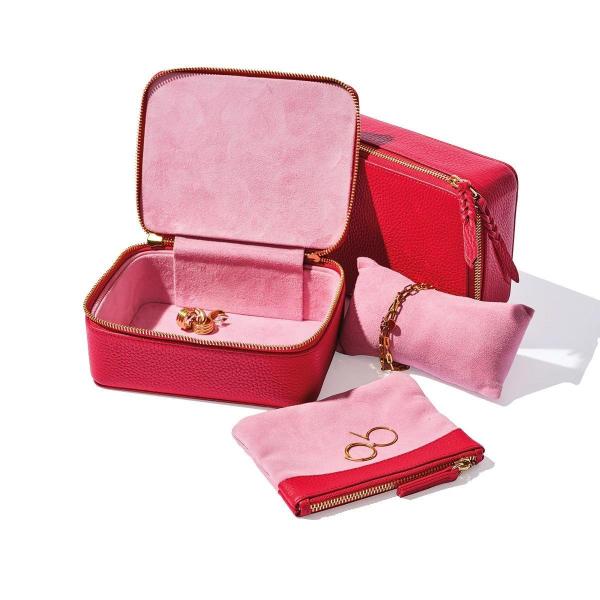 Quality Personalized Leather Jewelry Travel Case Luxury Design For Storage And Protection Gifts for sale