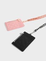 Quality Business PU Leather Card Holders With Lanyard Promotion Gift Customized Brand for sale